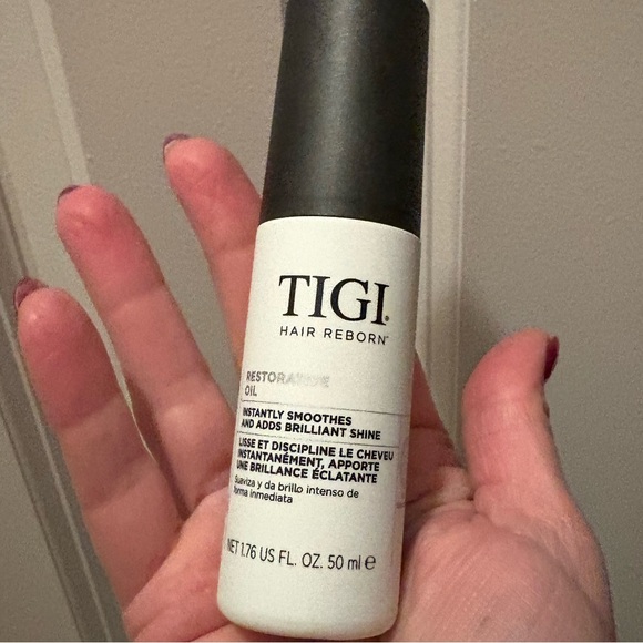 TIGI | Makeup | Tigi Hair Reborn Restorative Oil Black And White Bottle ...